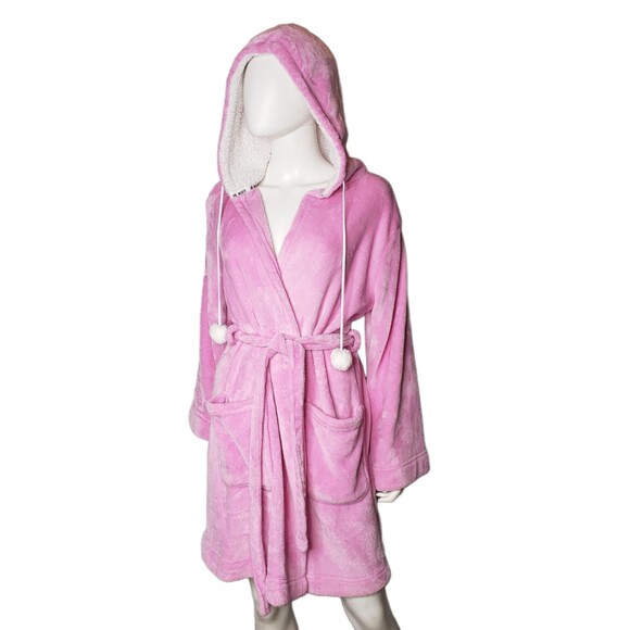 Joe Boxer | Intimates & Sleepwear | Joe Boxer Pink And White Hooded ...